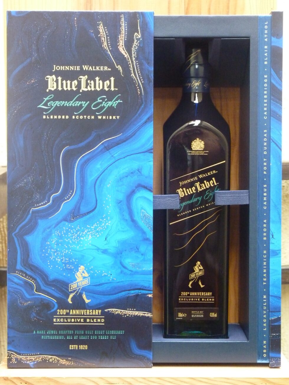 Johnnie Walker Blue Label Legendary Eight 200th anniversary - Le Caveau ...